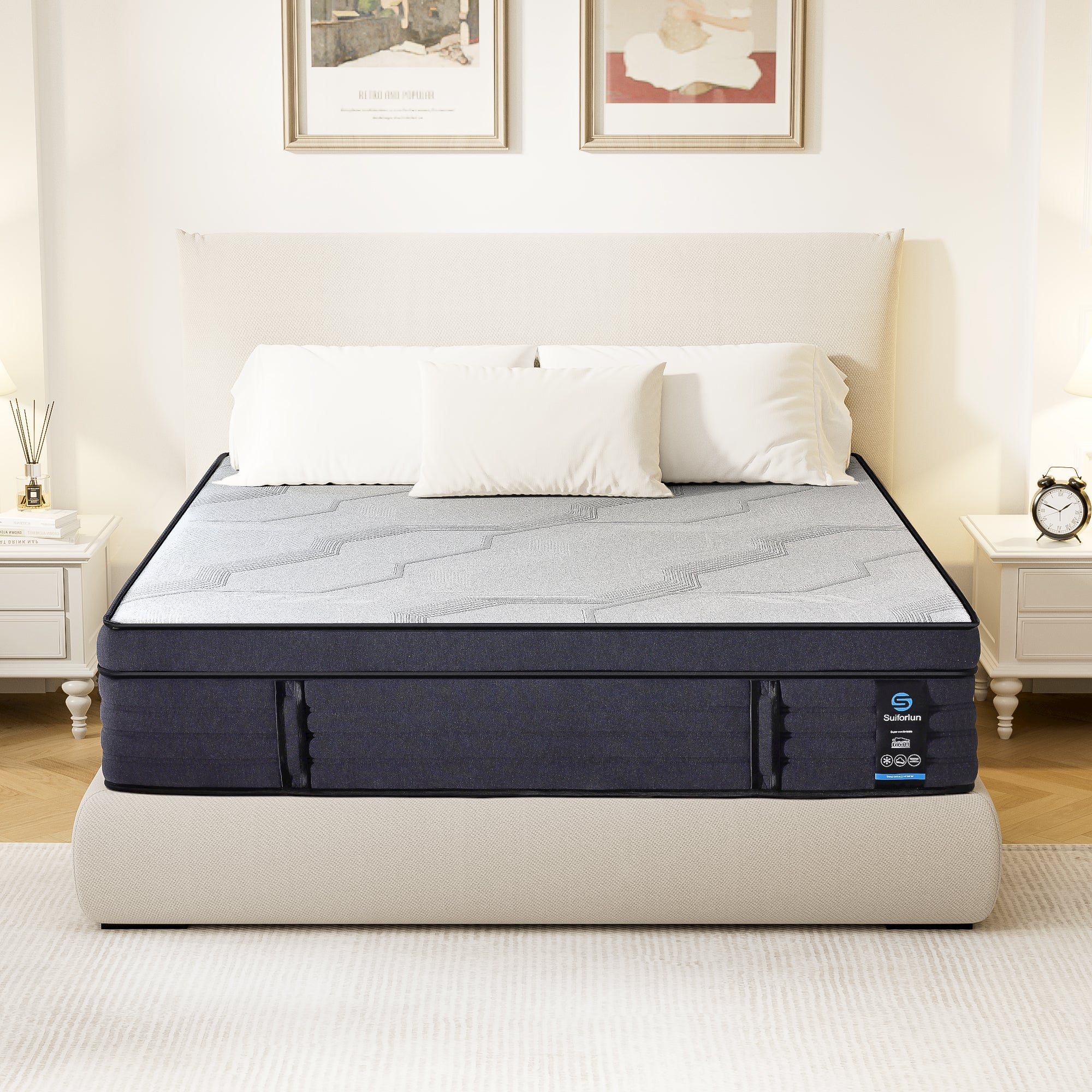 15 inch hybrid mattress – Suiforlun